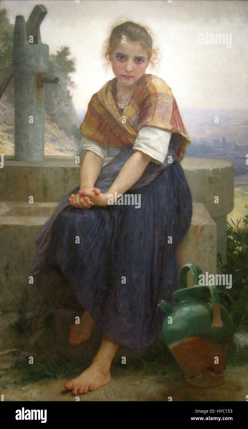 'The Broken Pitcher' by William-Adolphe Bouguereau is a classic example ...