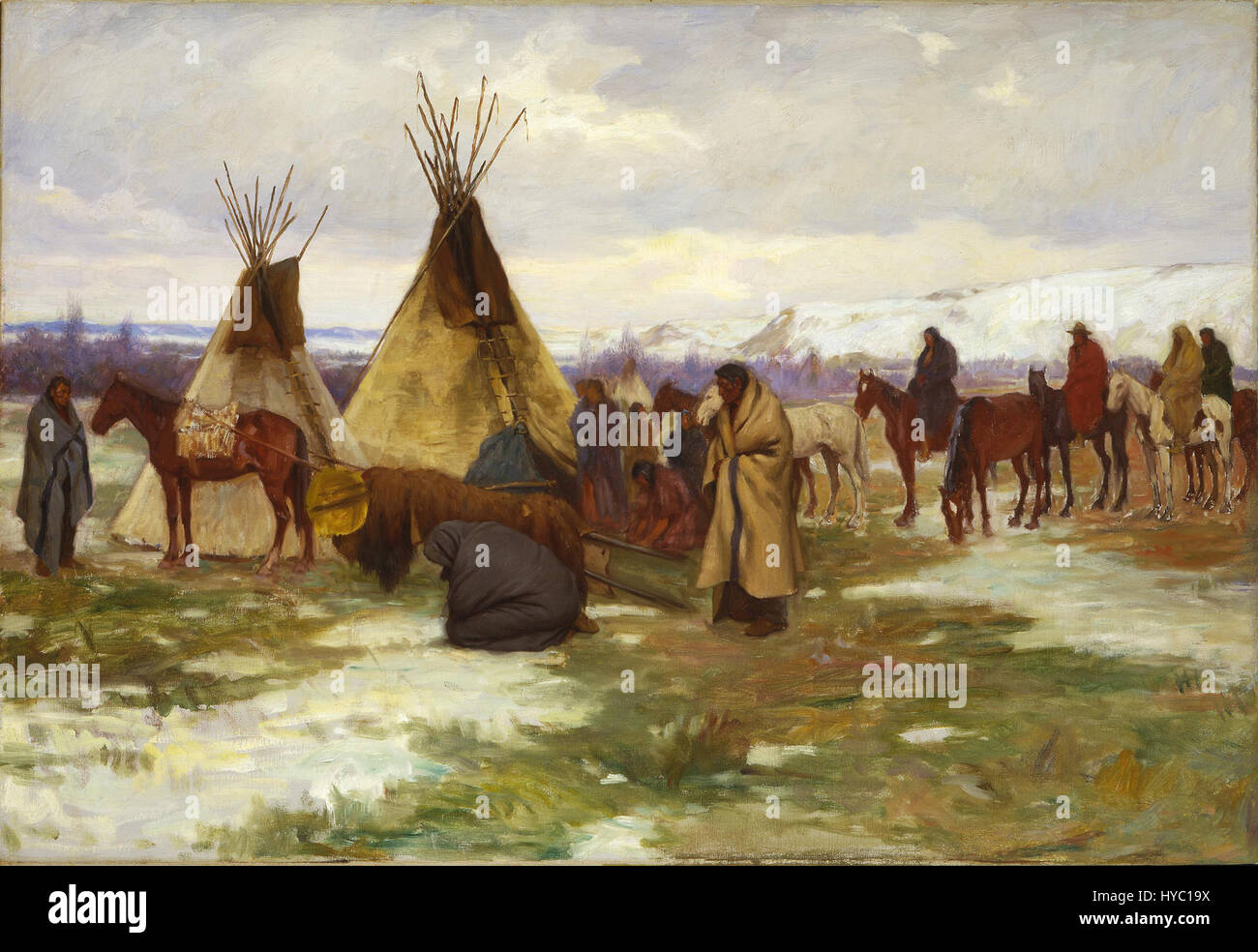 Joseph Henry Sharp High Resolution Stock Photography and Images - Alamy