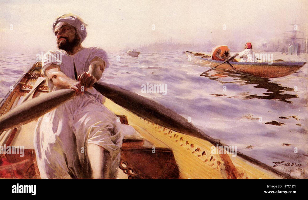 An artwork by Swedish artist Anders Zorn, titled *Kaikroddare ...