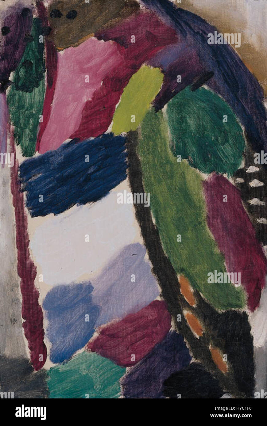 'Grosse Variation Sturmtag' by Alexej von Jawlensky, created in 1916 ...