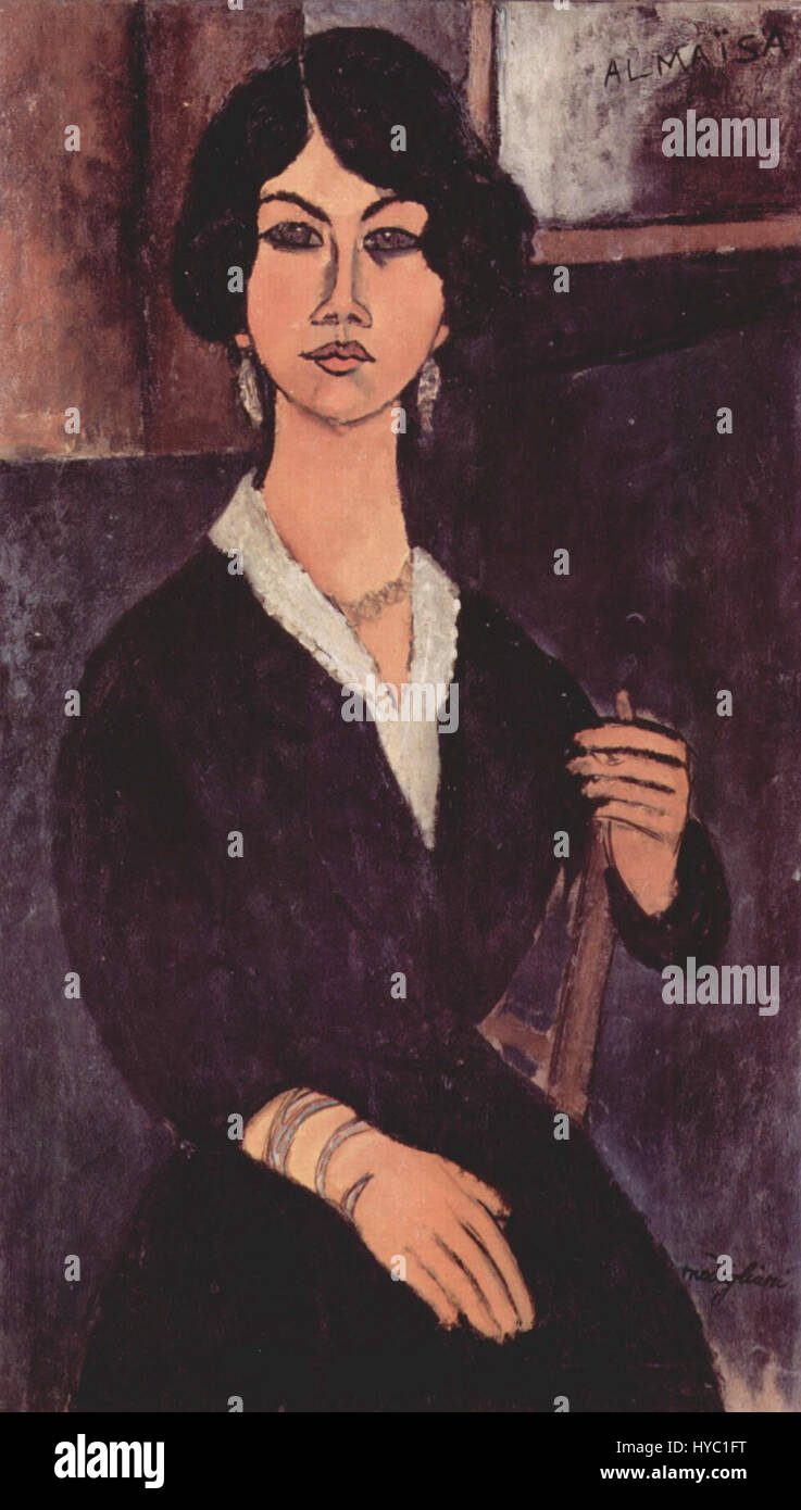 Amedeo Modigliani's artwork, often referred to as '054,' is part of his ...