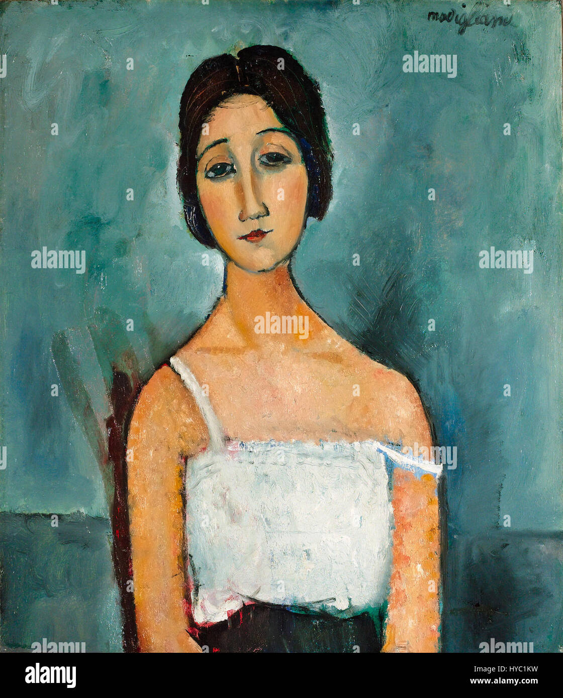 Amedeo Modigliani’s portrait of 'Christina' is a representation of his ...