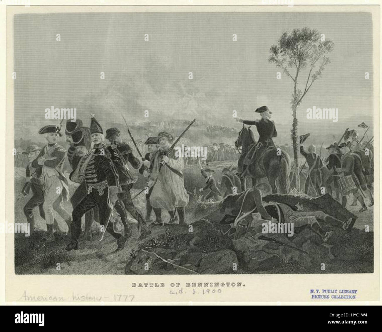 The Battle of Bennington, fought on August 16, 1777, was a key victory ...