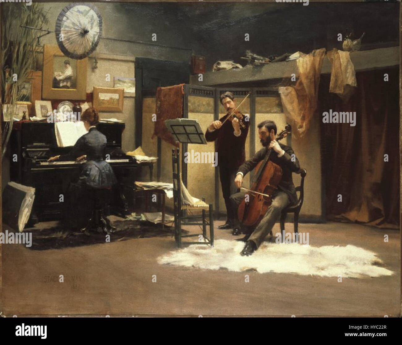 The Musicale is a musical event held at the Brooklyn Museum, featuring ...