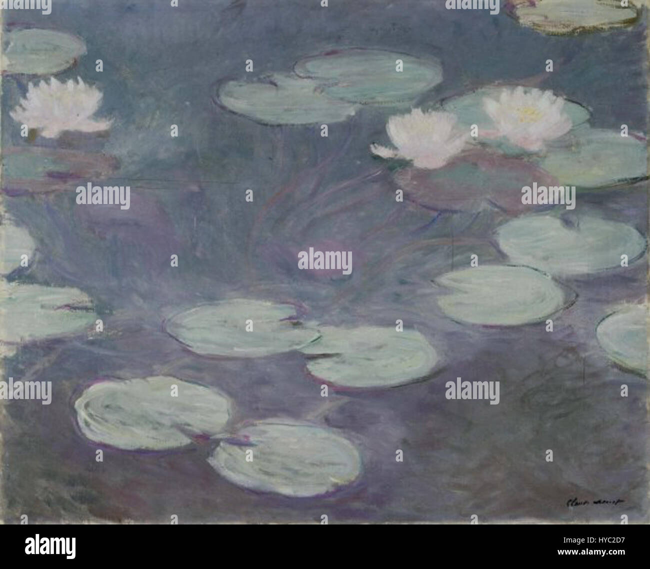 Claude Monet's 'Waterlilies' painting series, including works displayed ...