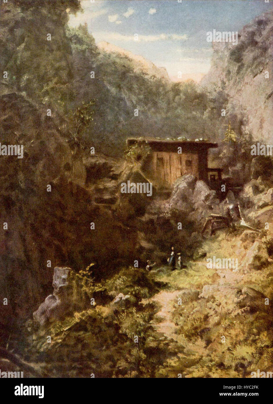 This painting by Carl Spitzweg showcases a typical subject from the ...