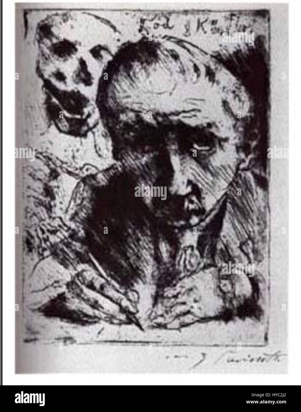 Corinth tod kuenstler refers to the work of Lovis Corinth, a German ...