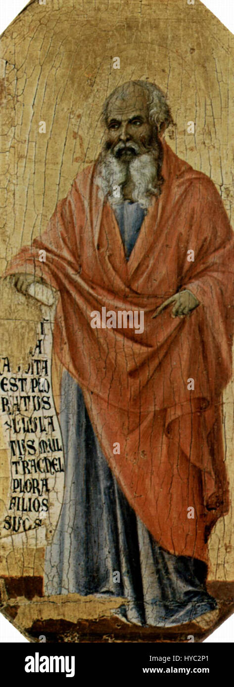 Duccio di Buoninsegna, an Italian painter from the late 13th and early ...