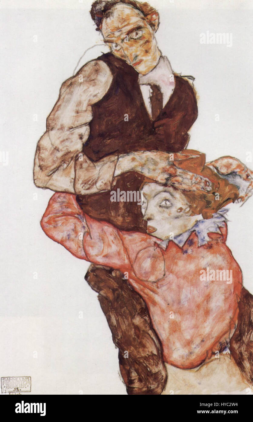 Egon Schiele was an Austrian painter known for his expressive and ...