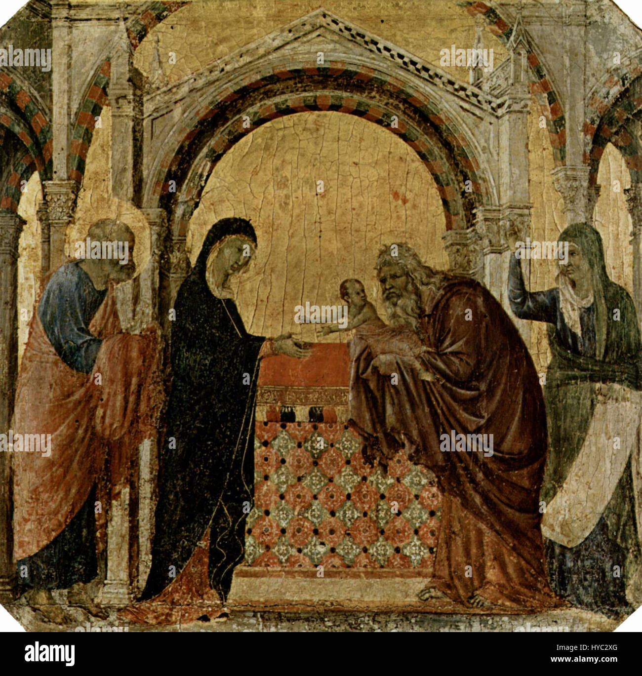 Duccio di Buoninsegna 061 Stock Photo - Alamy