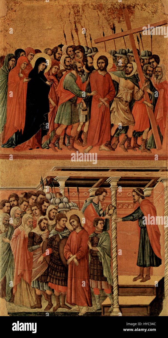 Duccio di Buoninsegna 023 Stock Photo - Alamy