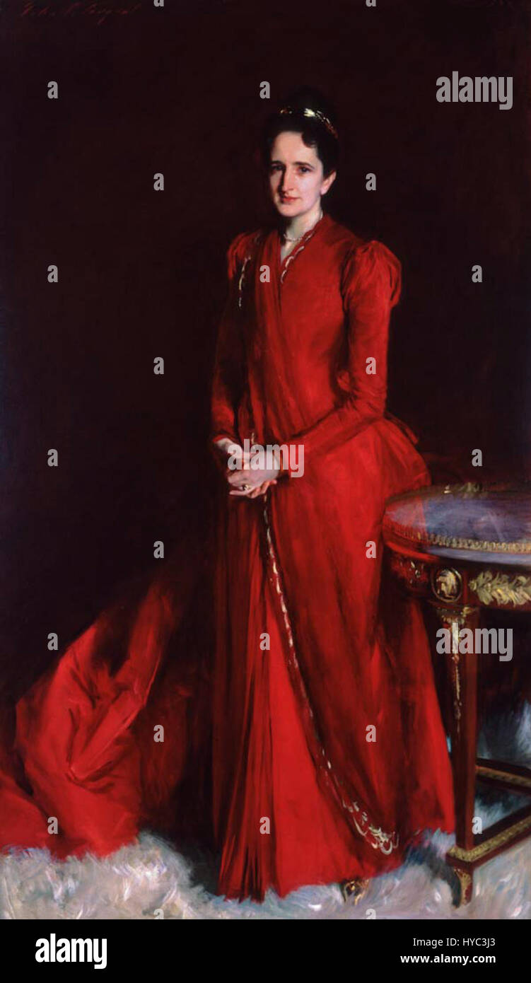'Portrait of Mrs. Elliott Fitch Shepard' by John Singer Sargent ...