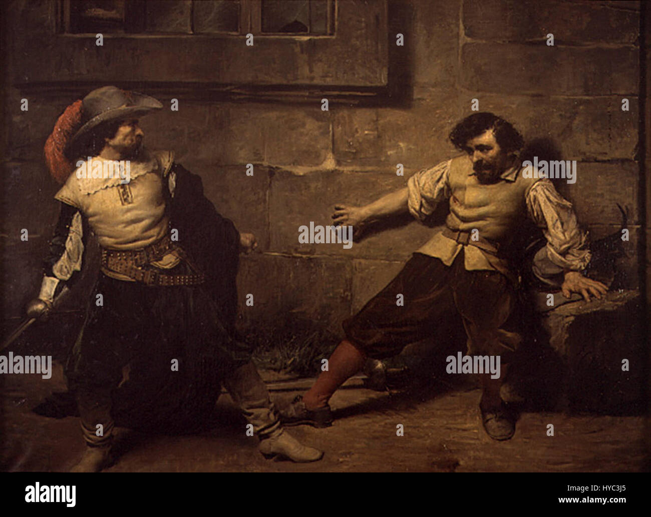 Francisco Domingo Marques’ 'Un lance en el siglo XVII' captures a ...