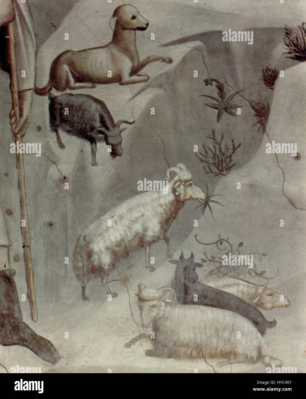 Giotto di Bondone's artwork '015' is a representation of religious ...