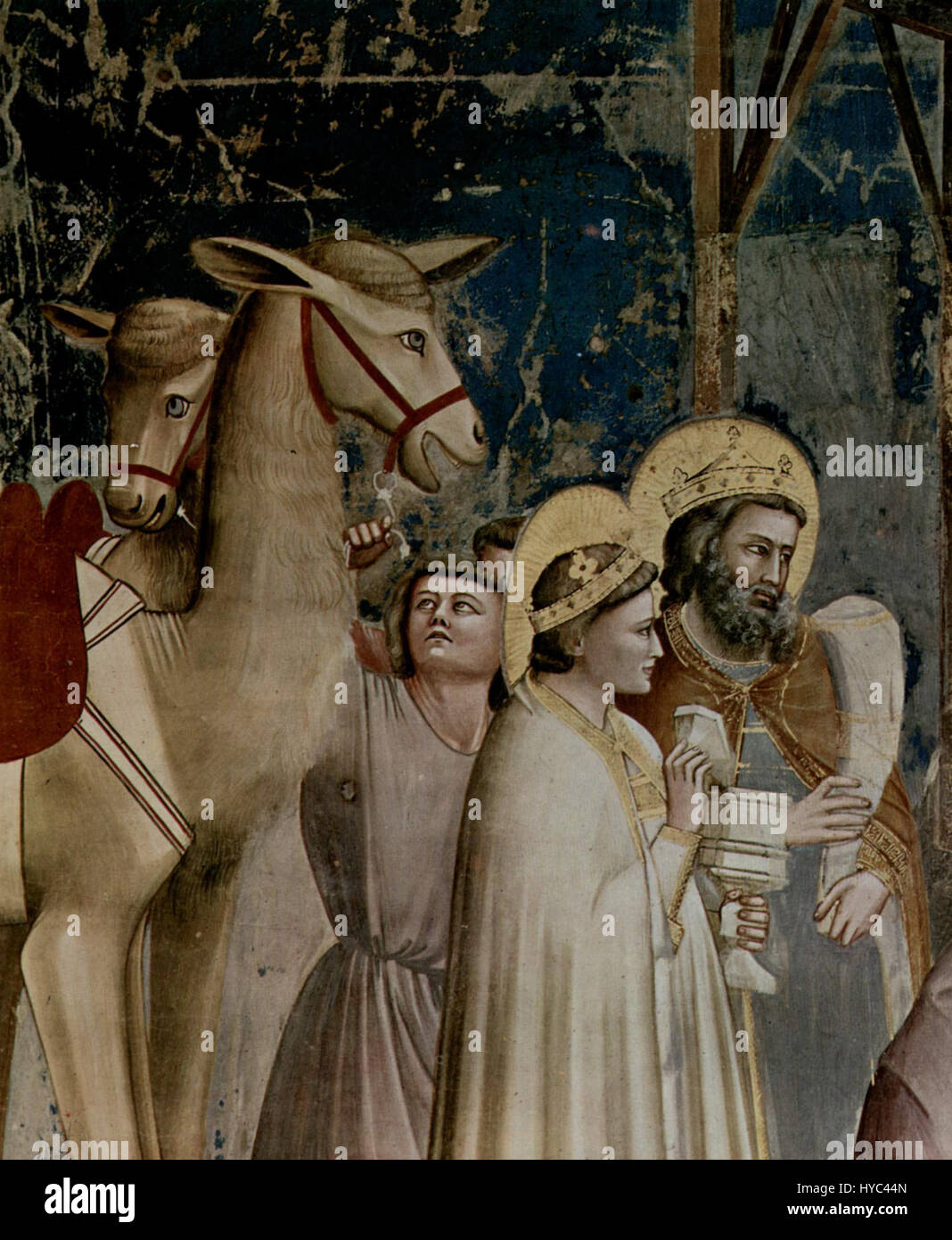 Giotto di Bondone’s painting style marked a significant departure from ...