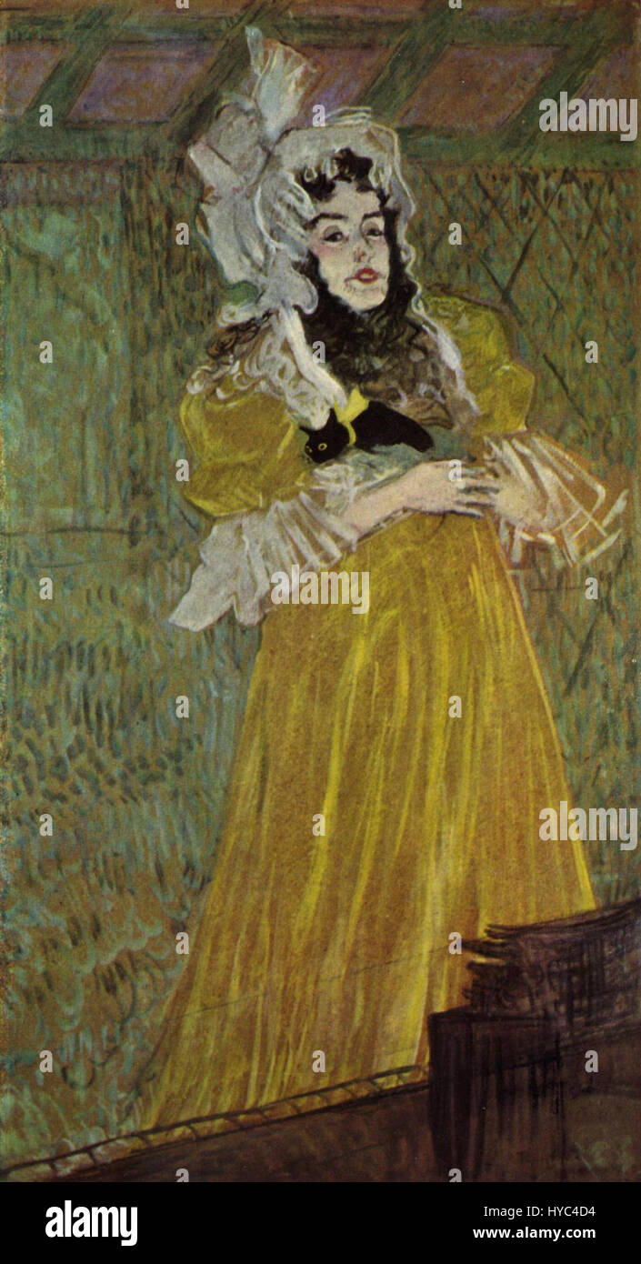 Henri de Toulouse Lautrec, a French Post-Impressionist artist, is ...