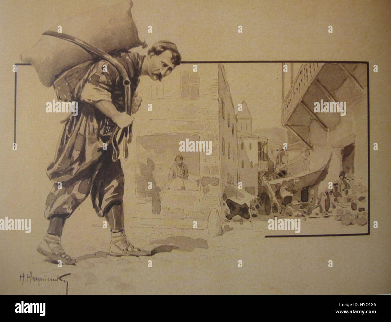 This portrait of a worker from Tbilisi by Hrynievski reflects the ...