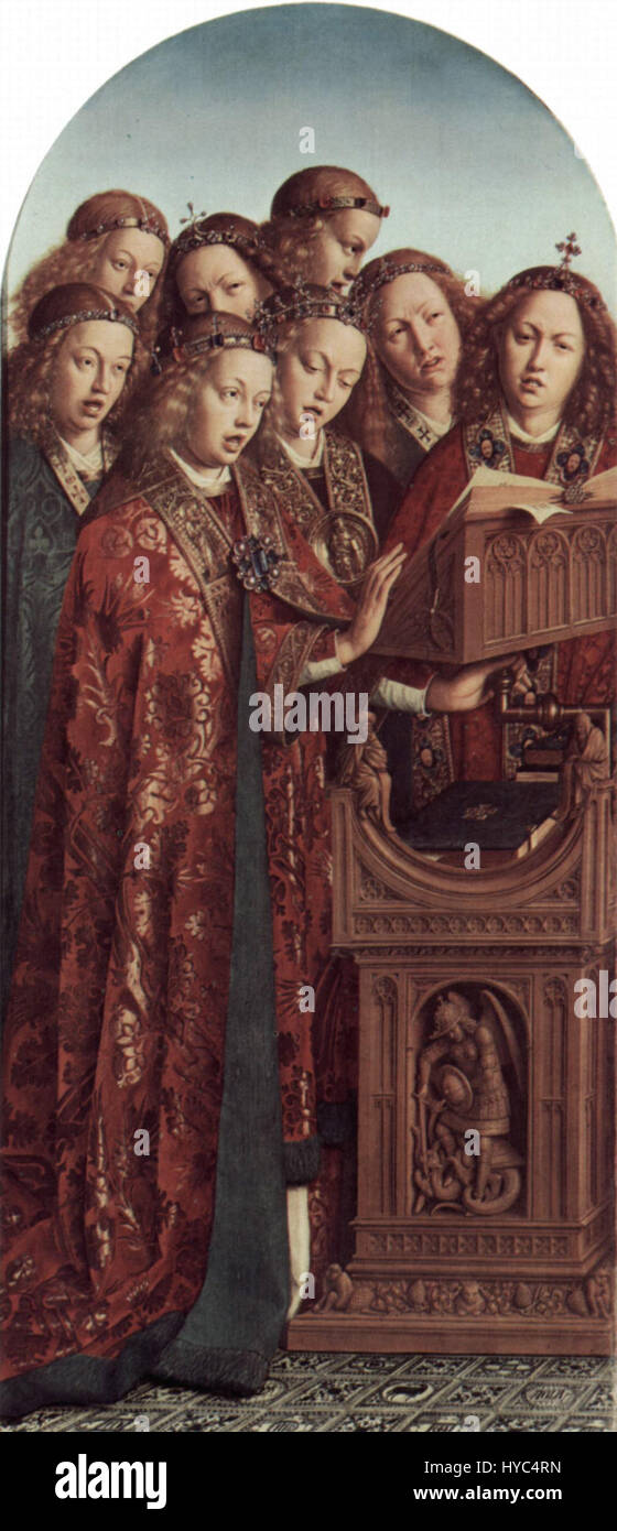 Hubert van Eyck's work, '017,' is a detailed example of his mastery in ...