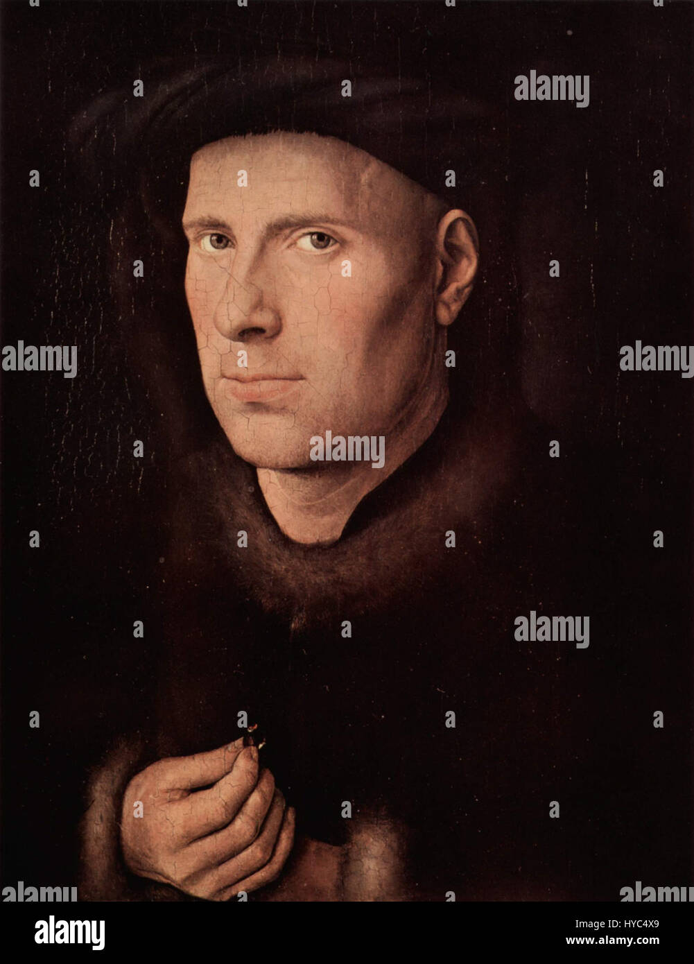 Jan van Eyck's ‘Portrait of a Man’ is a striking example of early ...