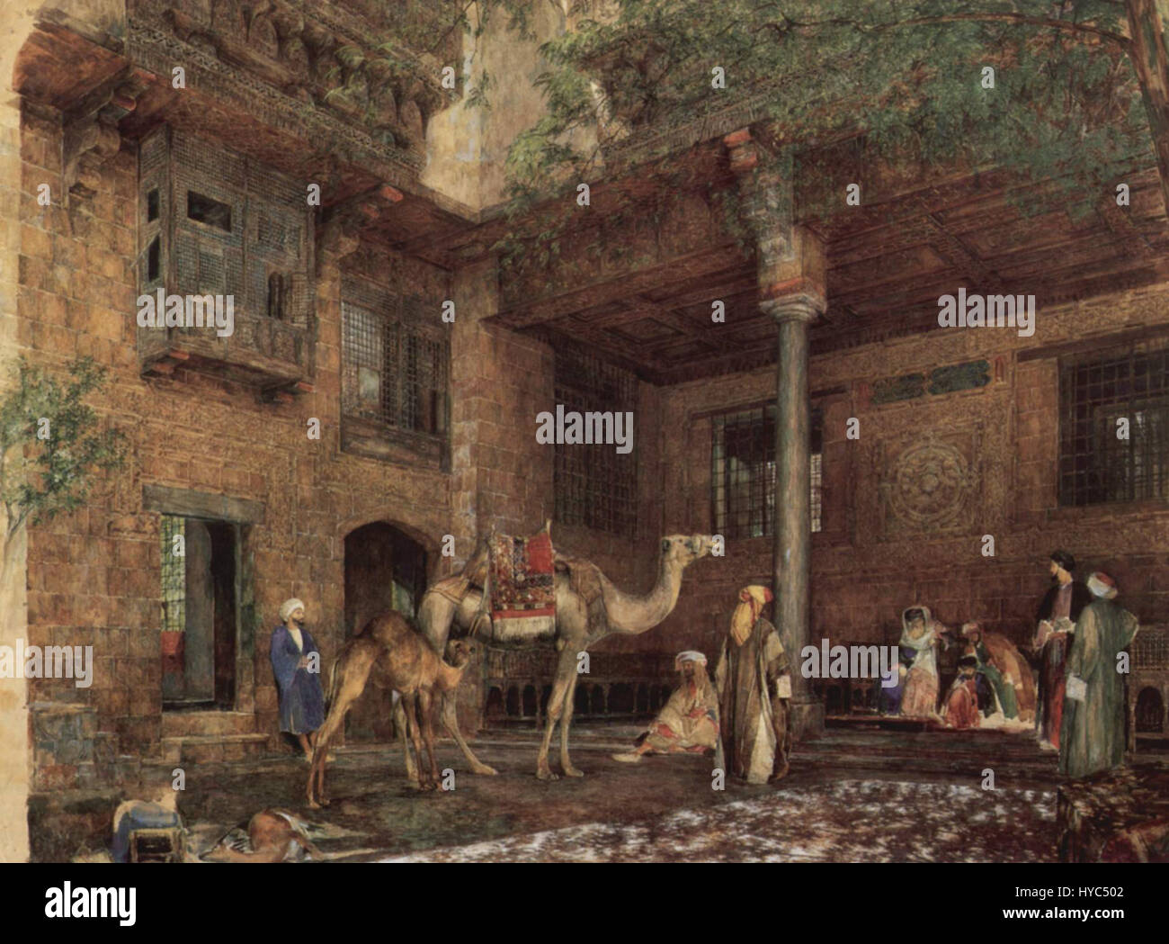 John Frederick Lewis 002 Stock Photo - Alamy