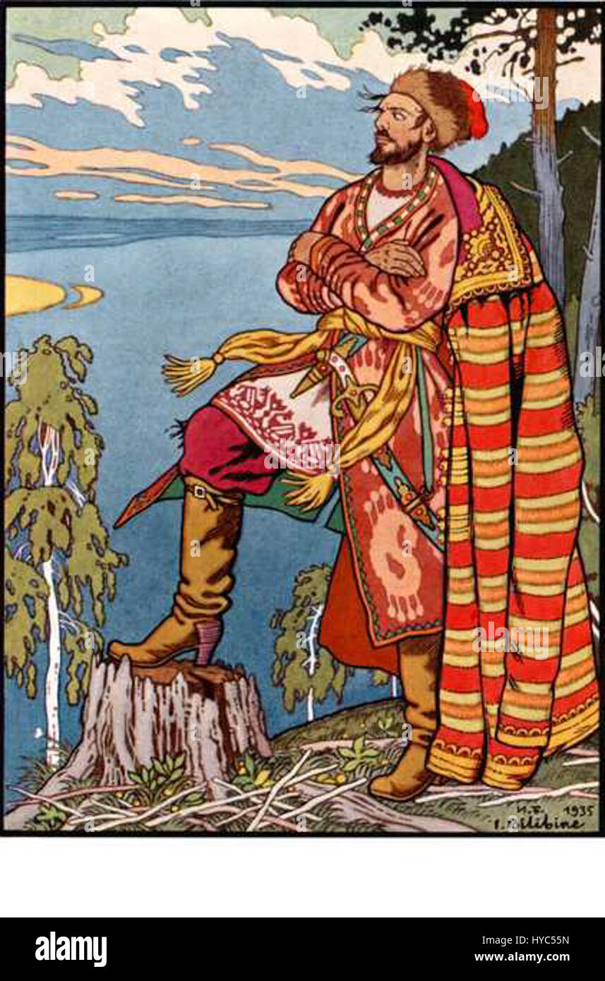 Ivan Bilibin was a Russian artist renowned for his illustrations of ...