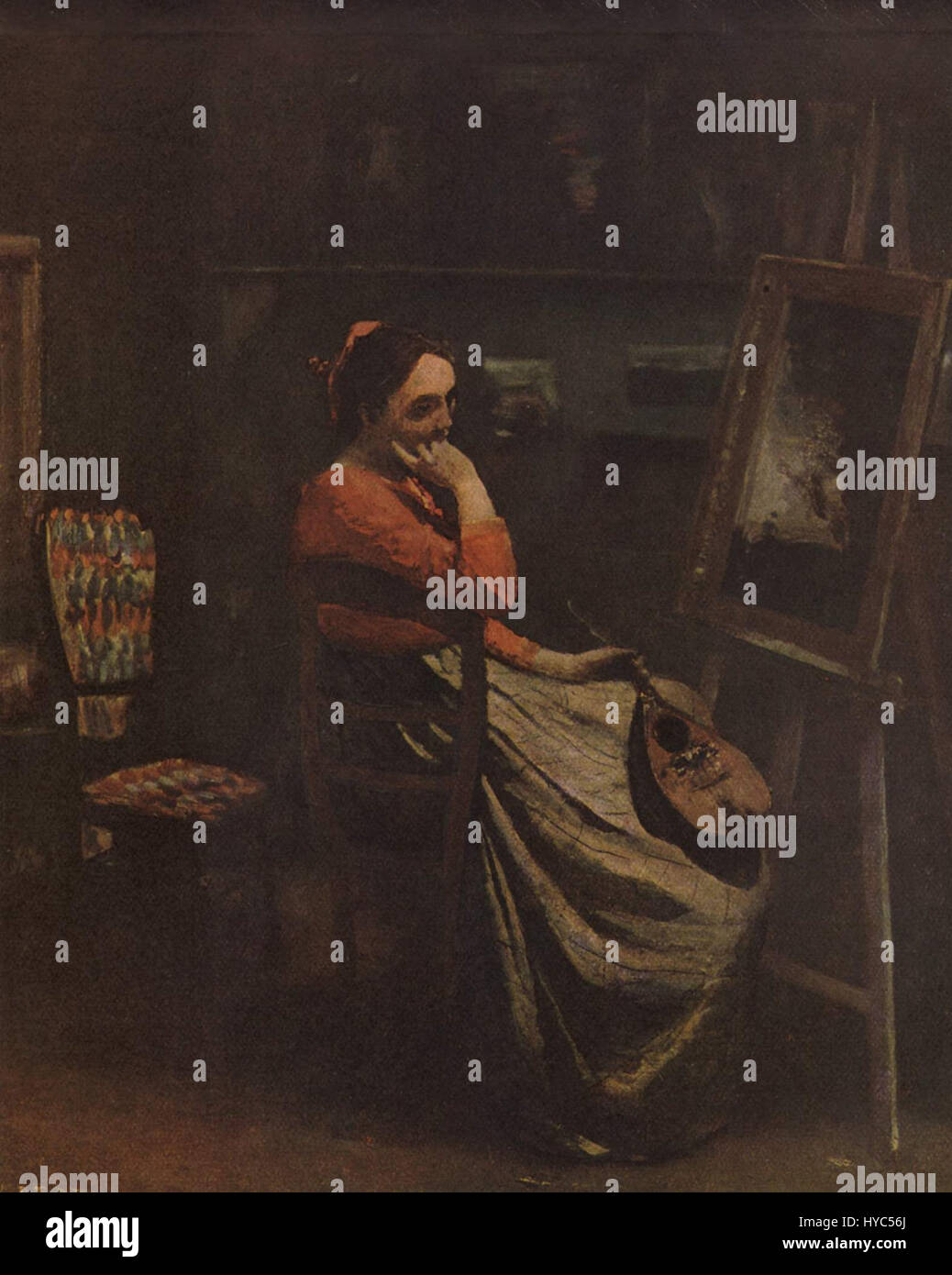 *Jean Baptiste Camille Corot 003* is a landscape painting by the French ...