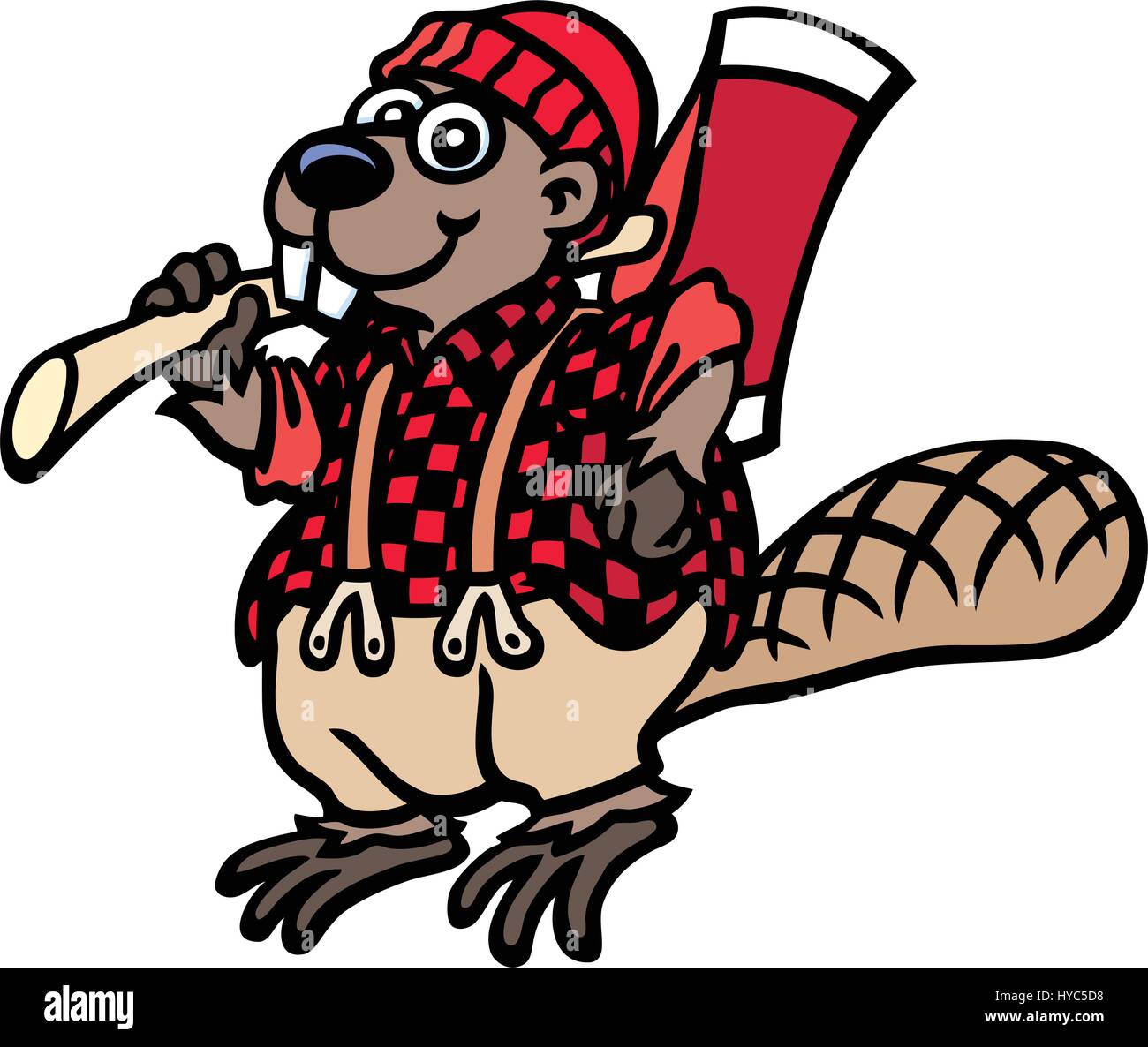 Beaver clipart hi-res stock photography and images - Alamy
