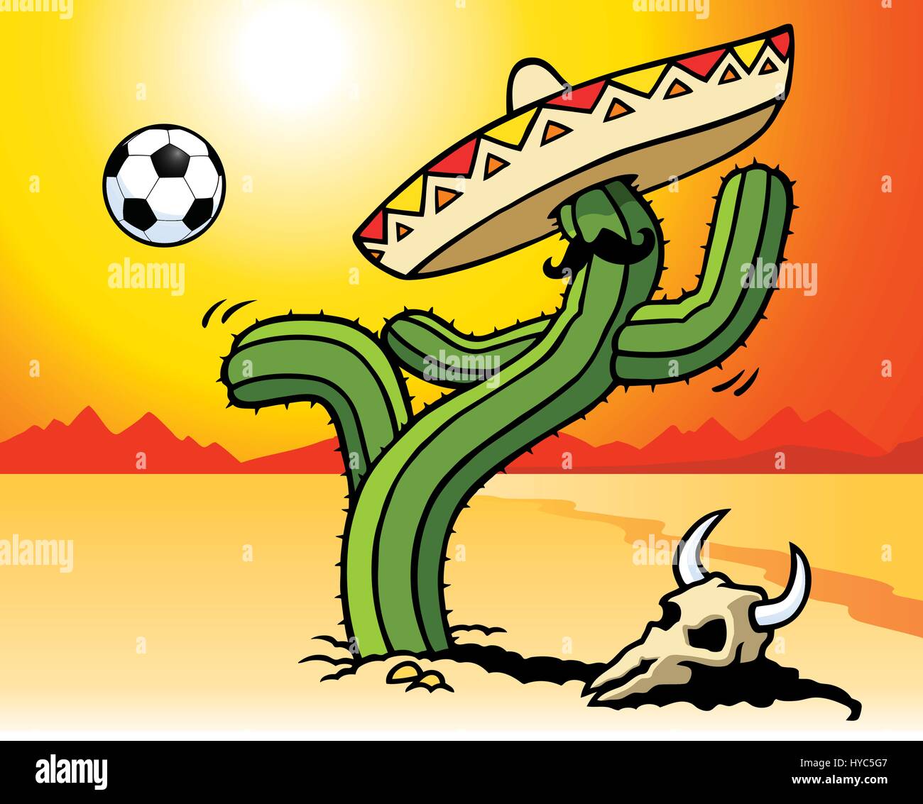 Mexico Flag Cartoon High Resolution Stock Photography and Images - Alamy