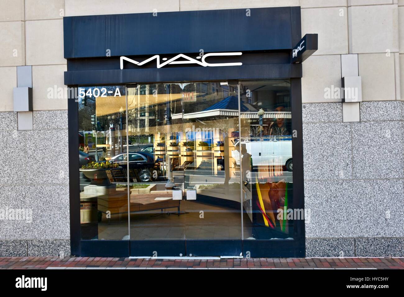 MAC cosmetics storefront Stock Photo - Alamy