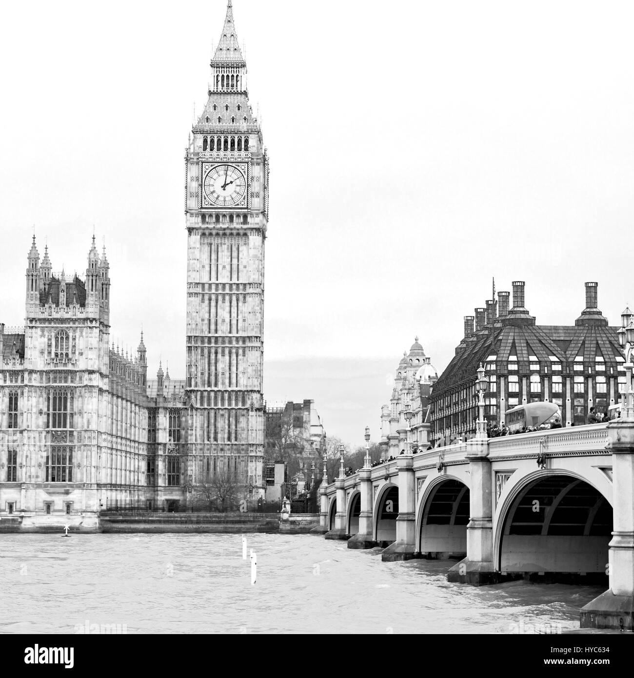 london big ben and historical old construction england city Stock Photo ...