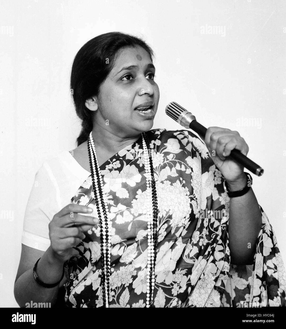Asha Bhosle, Indian playback singer, entrepreneur, actress, television ...