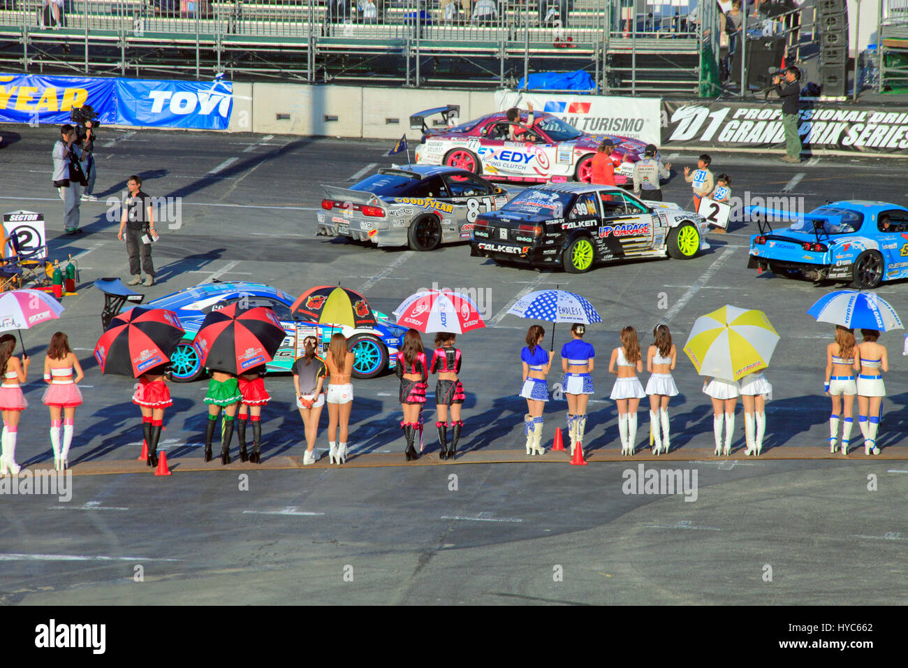 D1 Grand Prix in Odaiba Tokyo Japan Stock Photo - Alamy