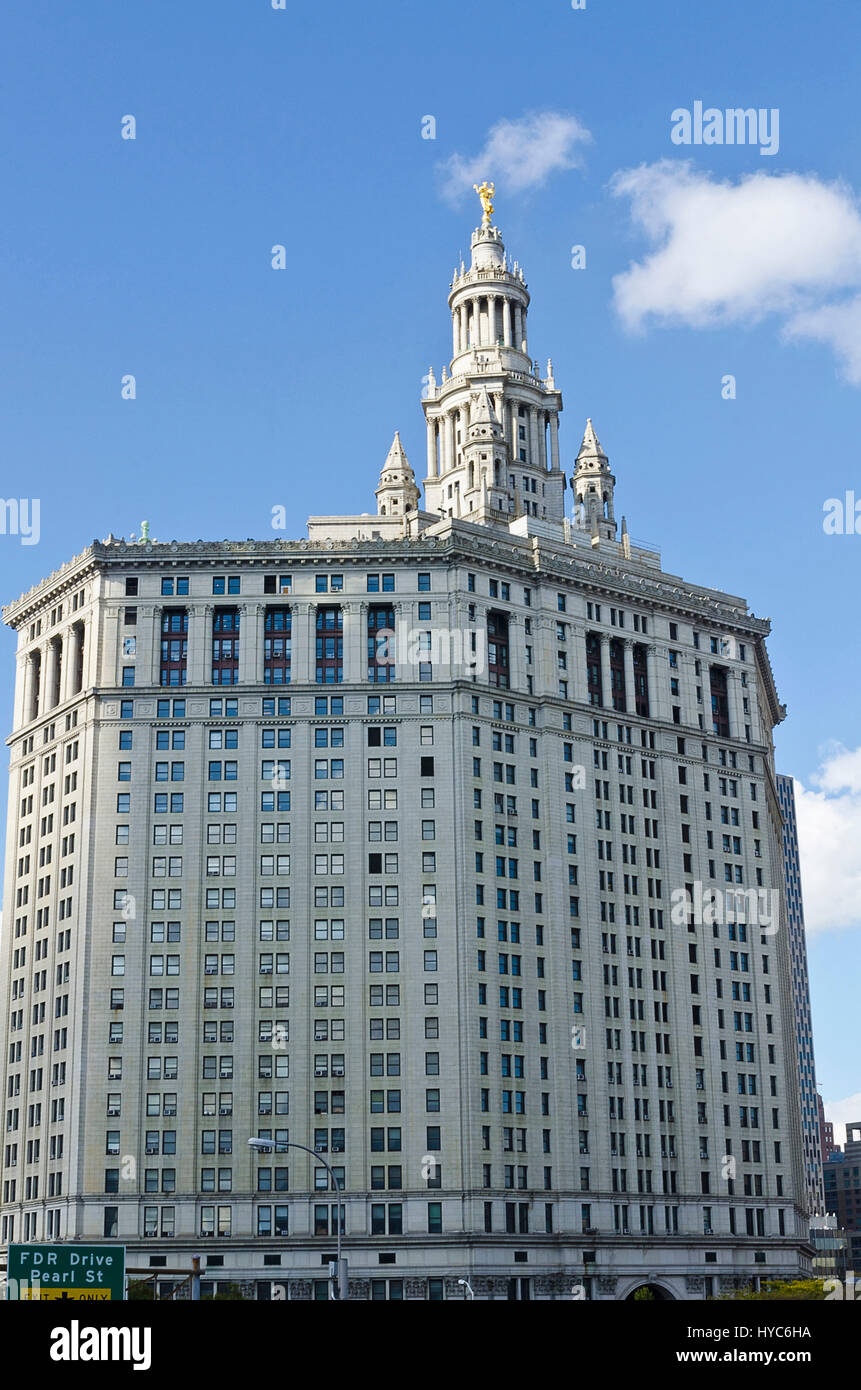municipal buildings centre street lower, manhattan, new york, usa Stock ...