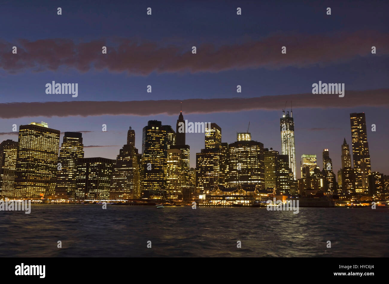 manhattan skyline from dumbo, new york, usa Stock Photo - Alamy