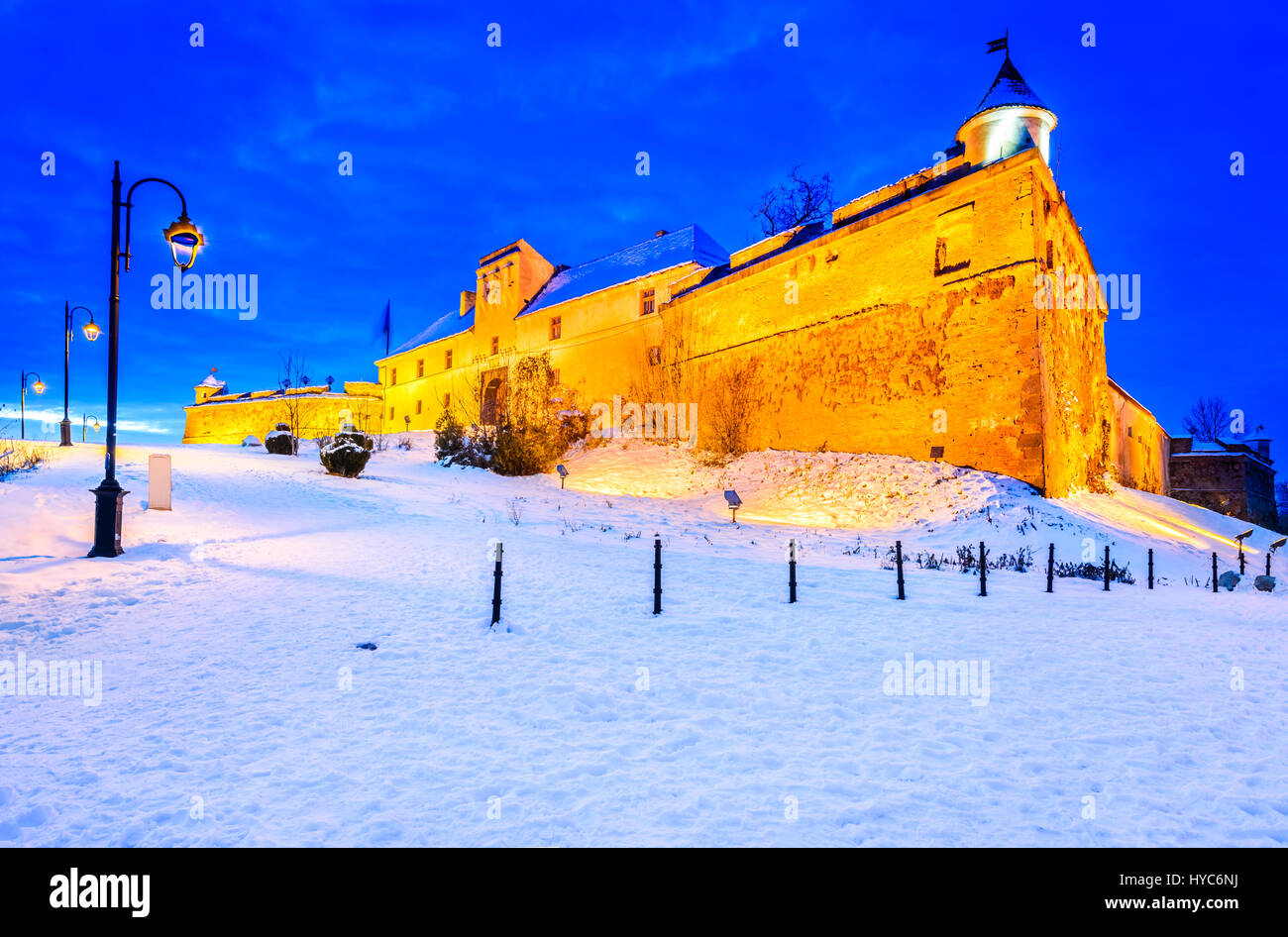 Brasov, Romania - The Citadel, fortress built in 15th century by ...
