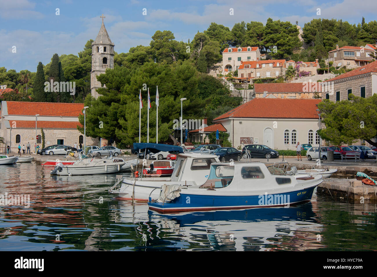 Cavtat harbour croatia boats in hi-res stock photography and images - Alamy