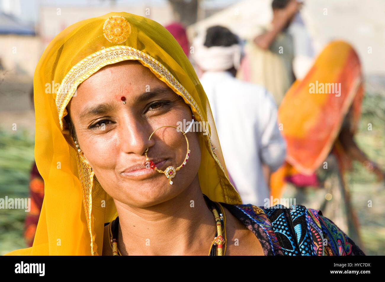 rajasthani woman, pushkar mela, rajasthan, Asia, India Stock Photo - Alamy