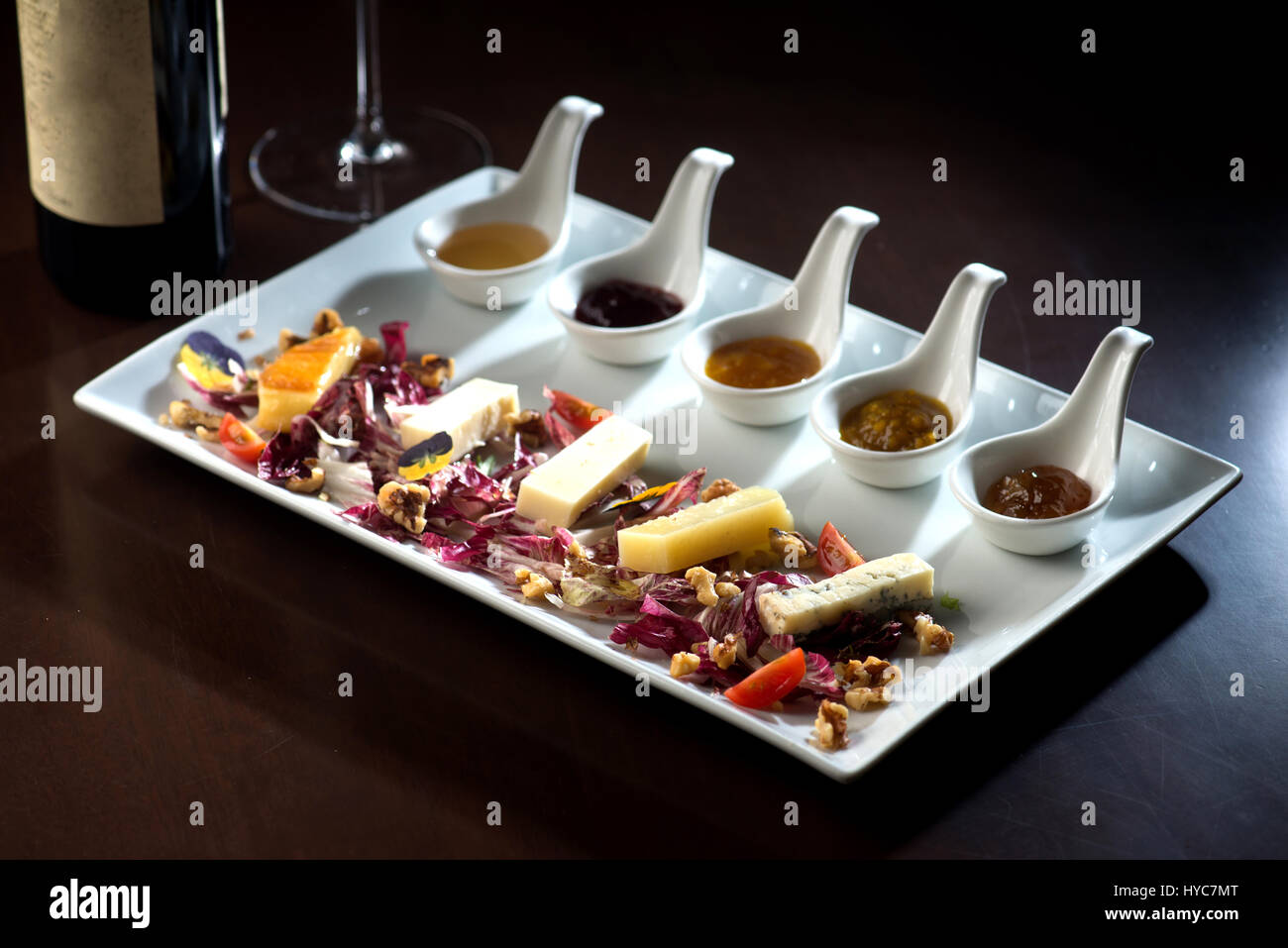 various assortment of italian cheese Stock Photo - Alamy