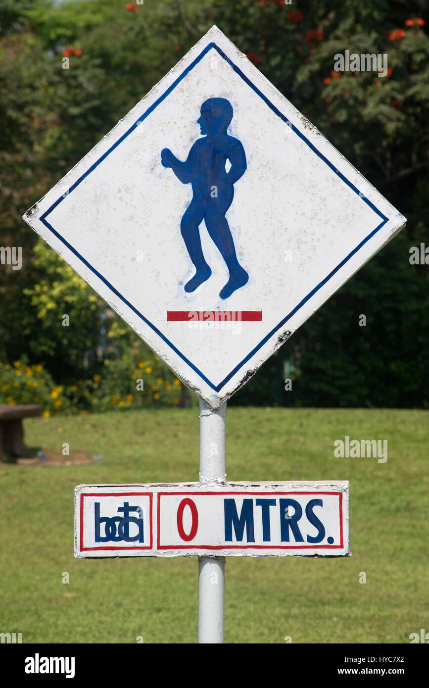 Jogging sign hi-res stock photography and images - Alamy