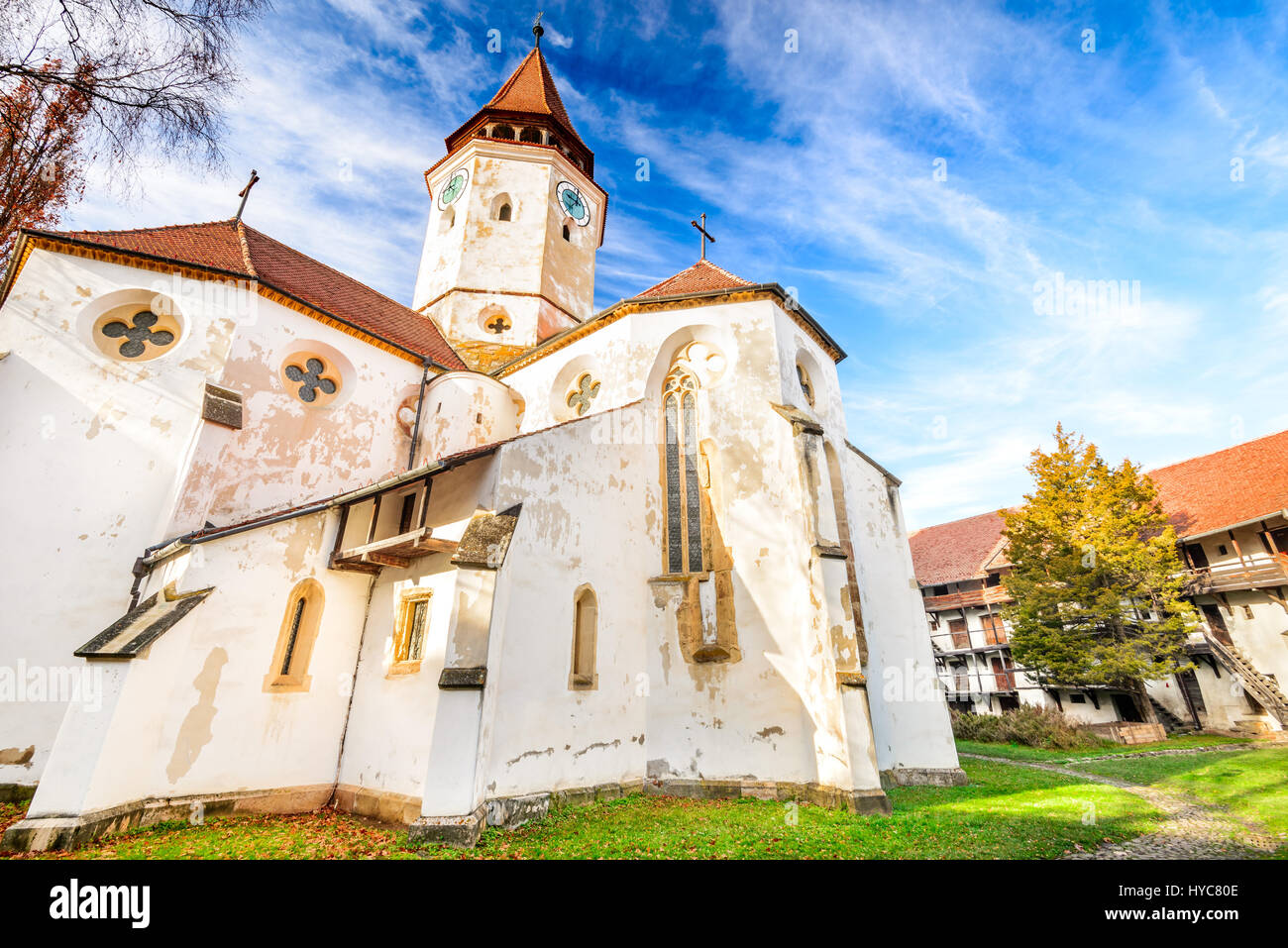 Prejmer, Romania. Fortified church of Tartlau, Prejmer. Churches built ...