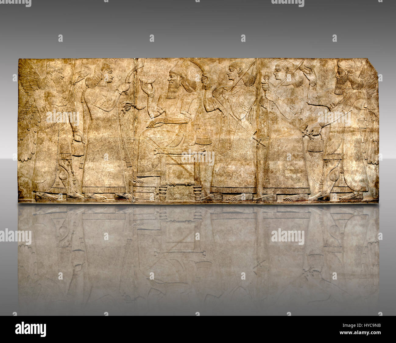 Assyrian bas relief hi-res stock photography and images - Alamy