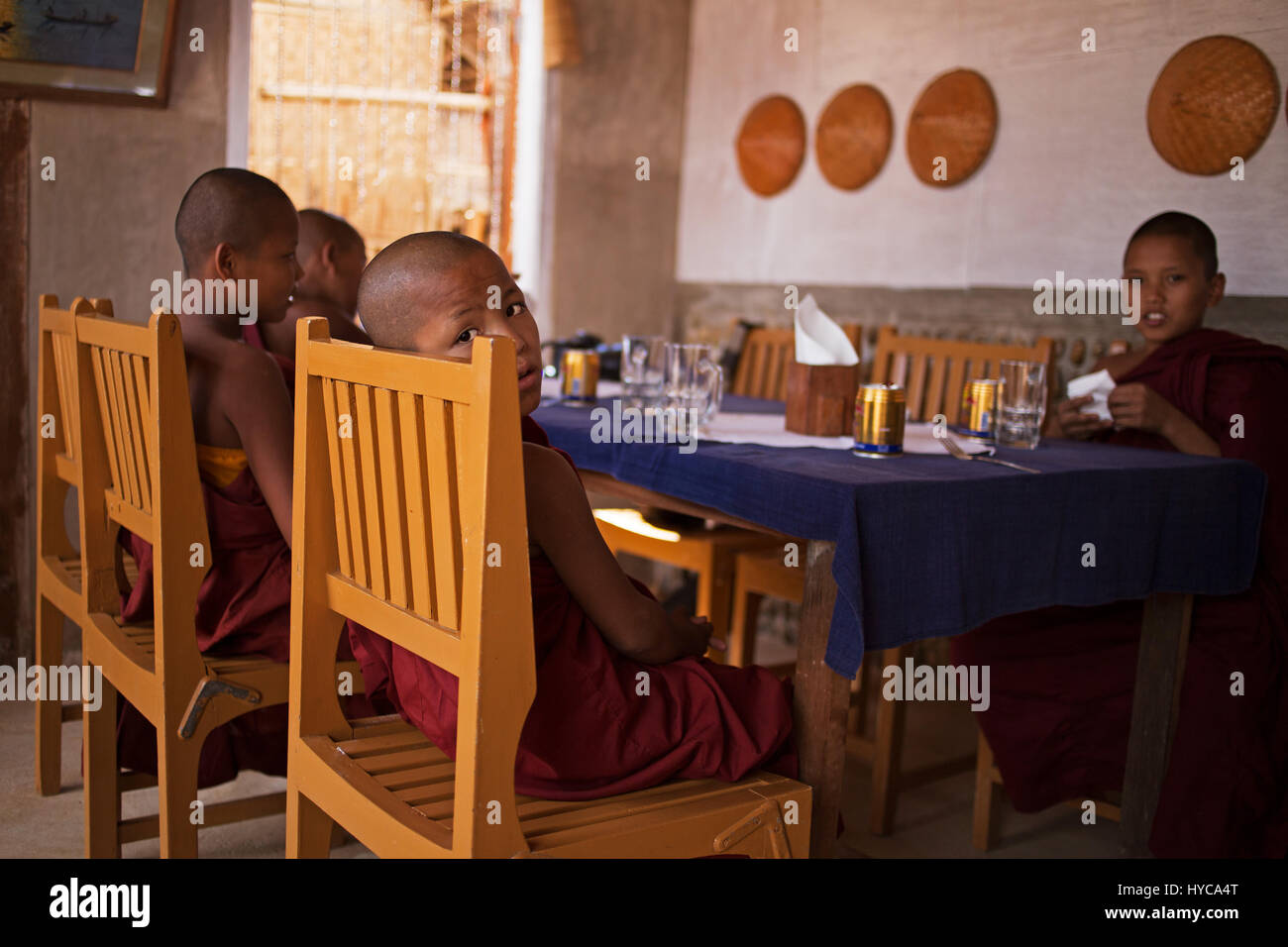 Buddhist tables hi-res stock photography and images - Alamy