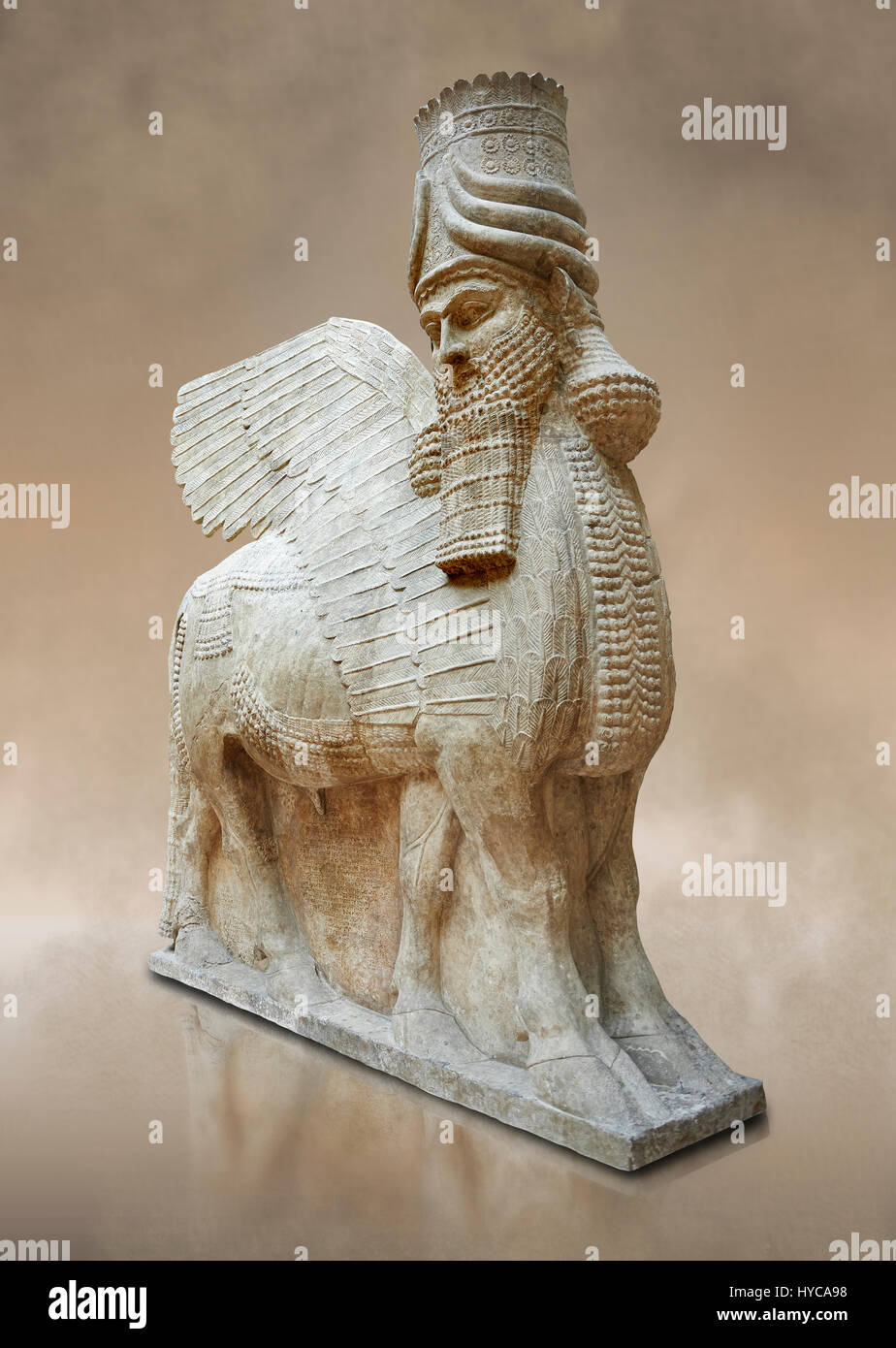 Assyrian winged bull hi-res stock photography and images - Alamy