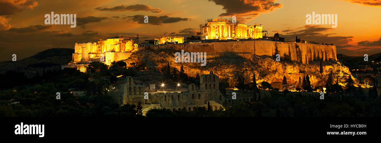 Athens parthenon sunrise hi-res stock photography and images - Alamy