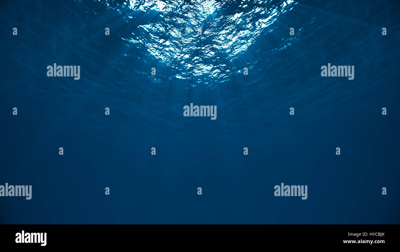 Sun shine beam rays underwater hi-res stock photography and images - Alamy