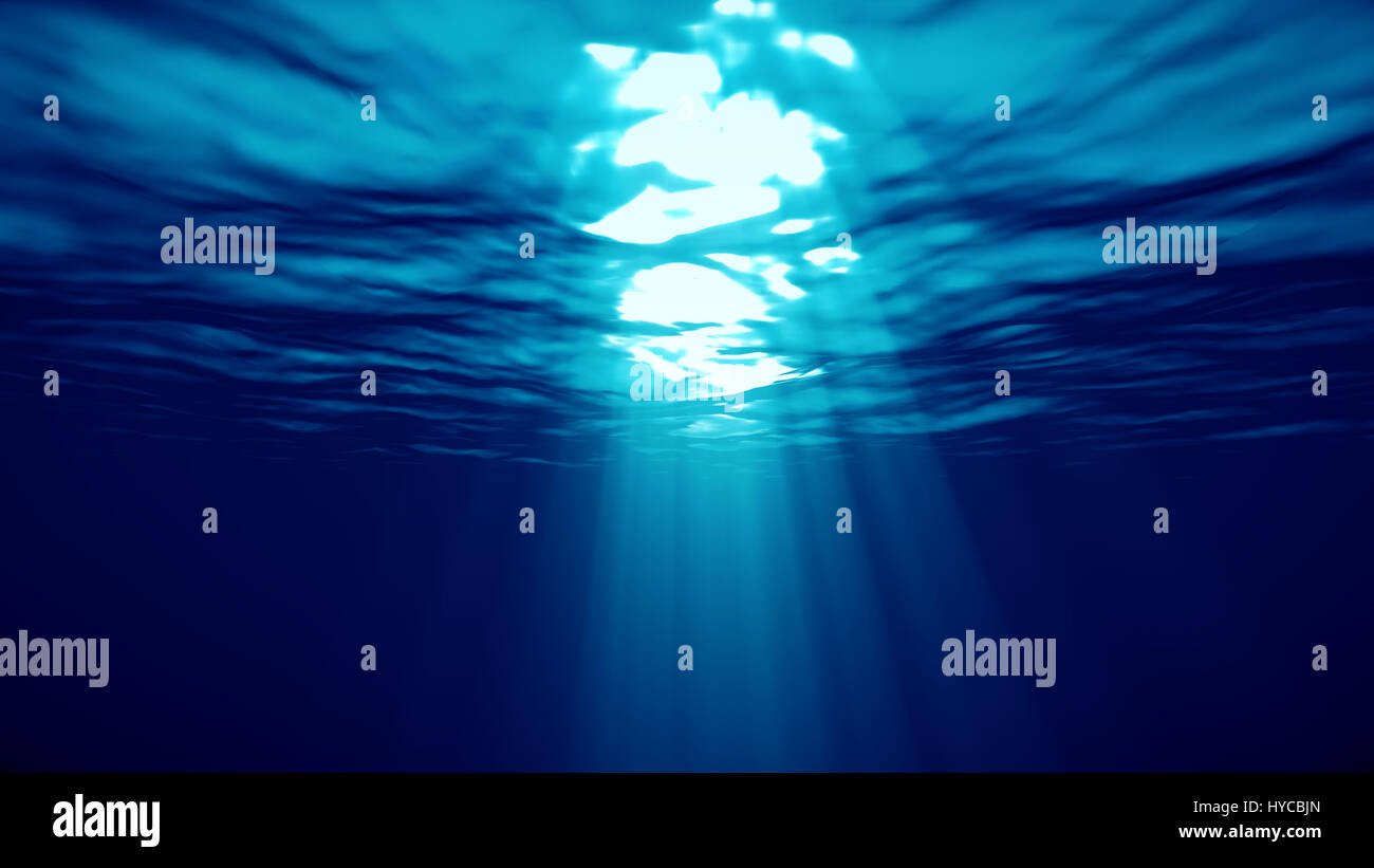 Seamless underwater background rays light hi-res stock photography and ...