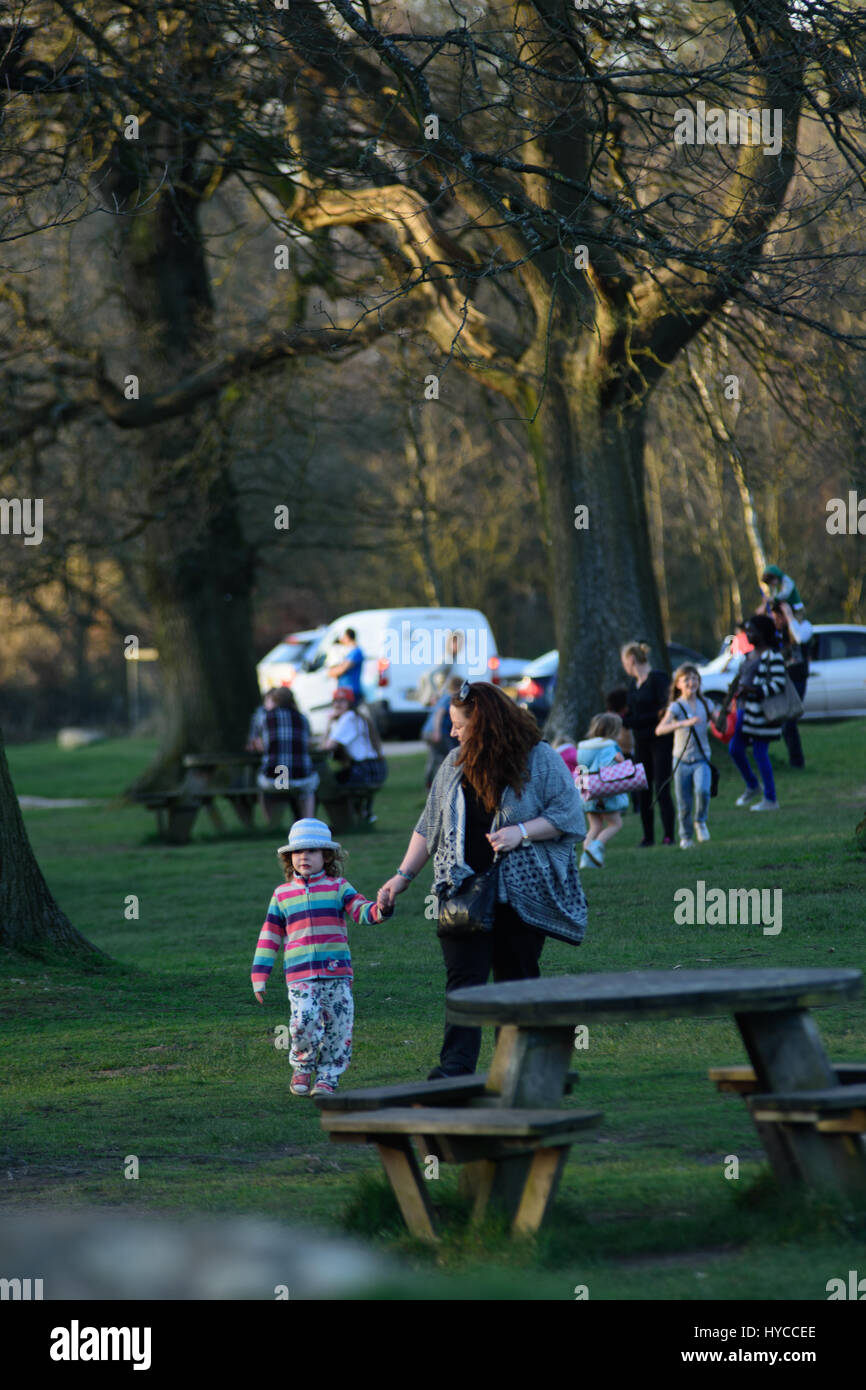 family fun day out adventure Stock Photo - Alamy