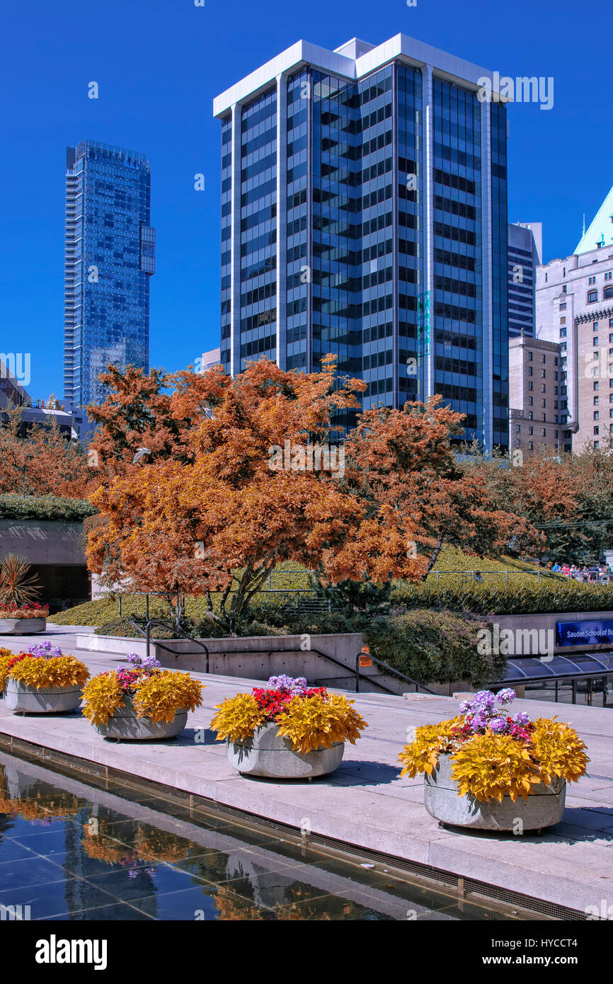 Robson square in Vancouver Stock Photo - Alamy