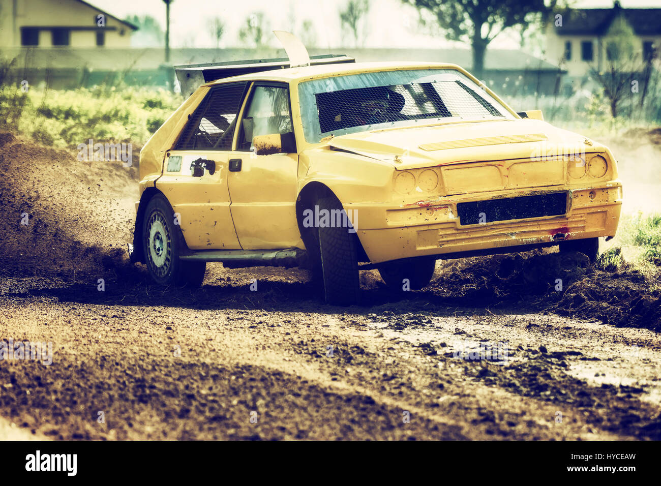 autocross car race Stock Photo - Alamy