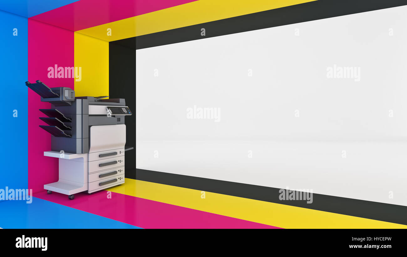 Four color printing hi-res stock photography and images - Alamy